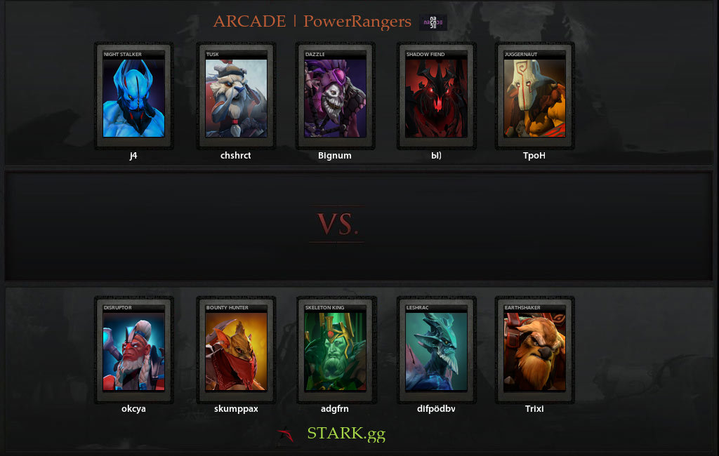 STARK vs Arcade 竞技_The Defense S5 刀塔Dota 2 29.09.2015 赛事