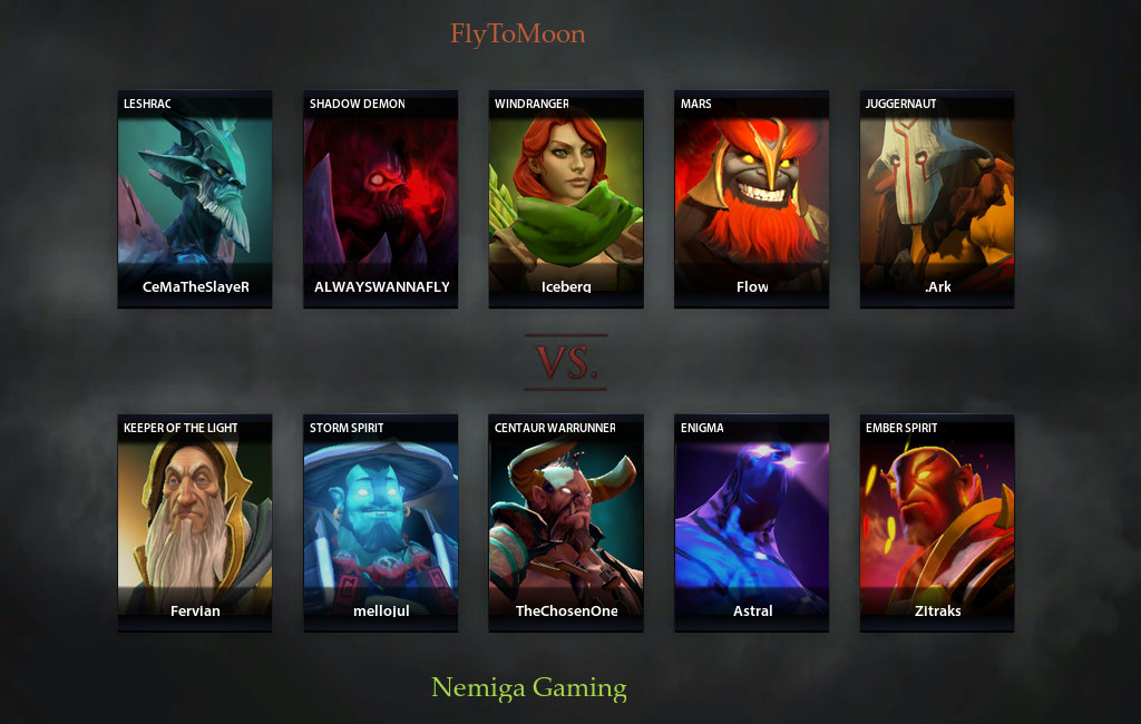 Игра FTM vs Nemiga. Смотреть запись (вод) матча 08.07.2019 на TI 2019 ...