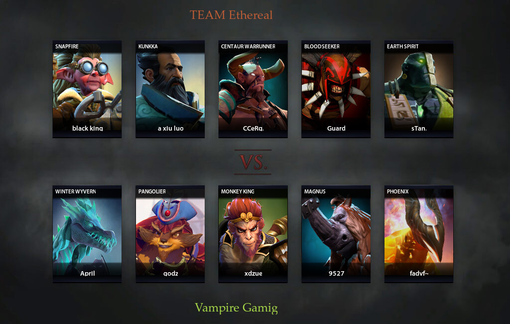 Vampire vs Ethereal. Match 07.04.2020 on Masters Tournament S6 Dota 2