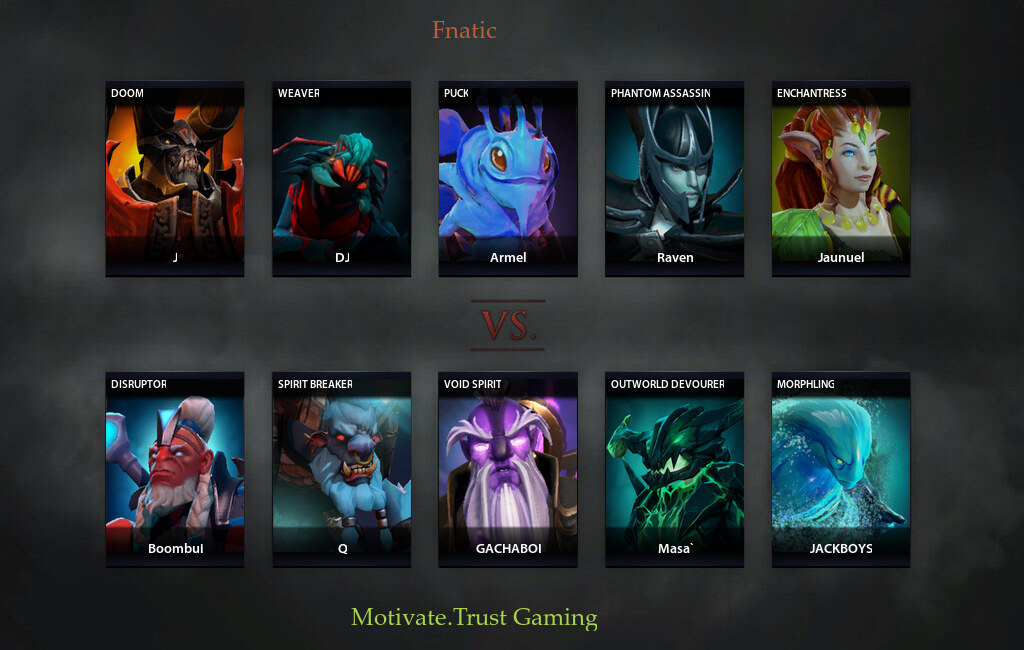 Fnatic vs MTG. Match 06.01.2022 on DPC SEA 2022 Tour 1 Dota 2