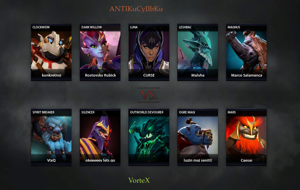 ANTIKuCyJIbKu vs VorteX. Match 26.11.2021 on DPC WEU 2022 Tour 1 Dota 2