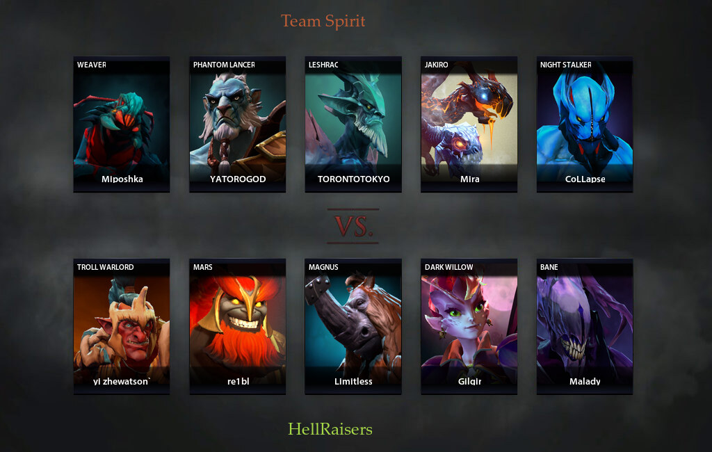 Tspirit Vs Hr Match 18 02 2022 On Dpc Tour 1 Regional Finals Dota 2