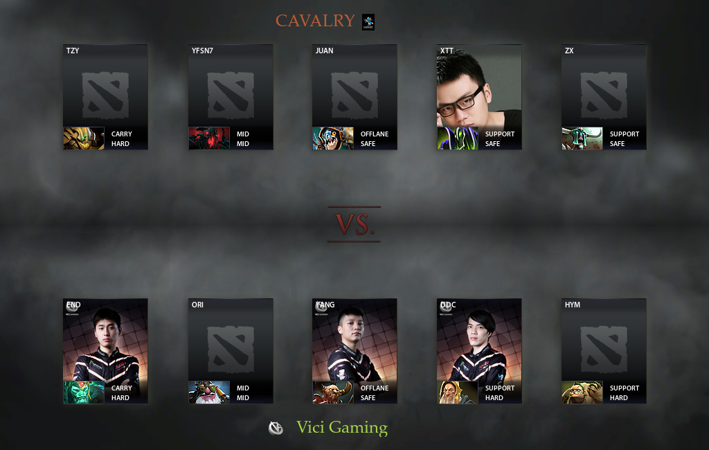 Cavalry vs VG. Match 11.03.2017 on The Kiev Major Dota 2