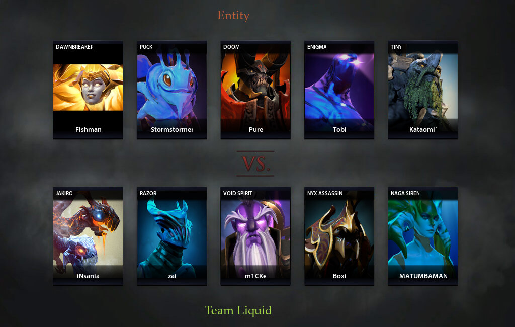 Liquid vs Entity. Match 06.07.2022 on DPC EU Tour 3 Dota 2