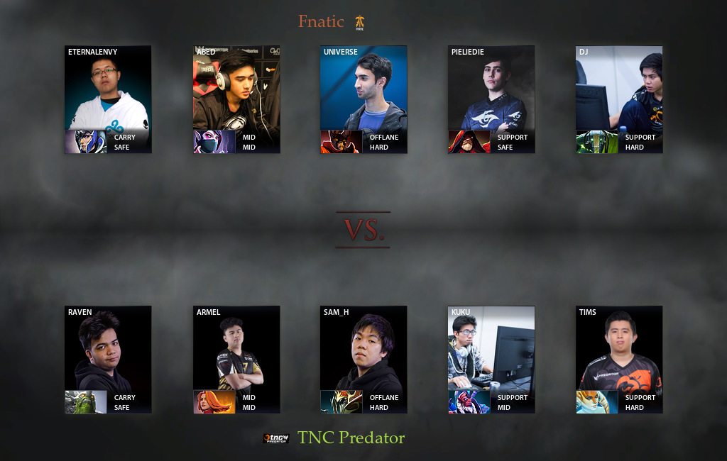 Fnatic vs TnC. Match 23.04.2018 on China Dota2 Supermajor Dota 2