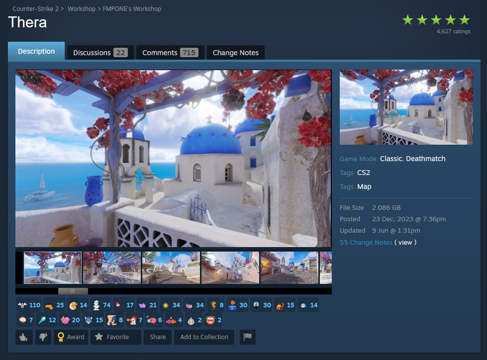 CS2 might get several new maps, including Pool Day, Thera, and Mills ...