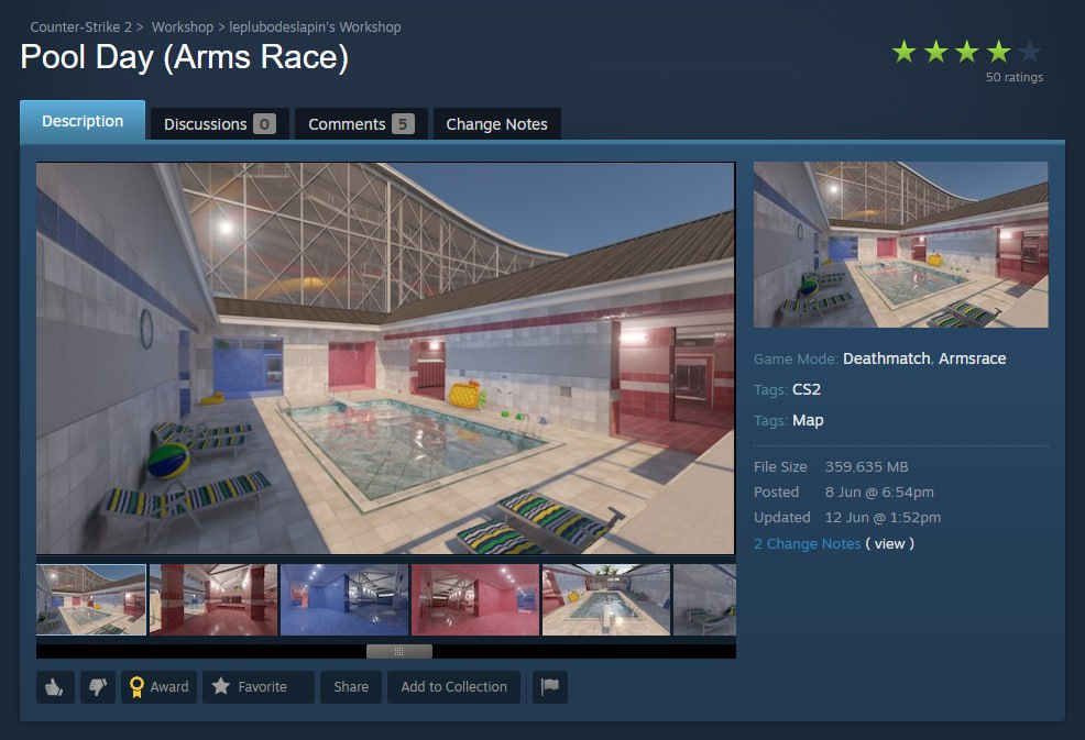 CS2 might get several new maps, including Pool Day, Thera, and Mills ...