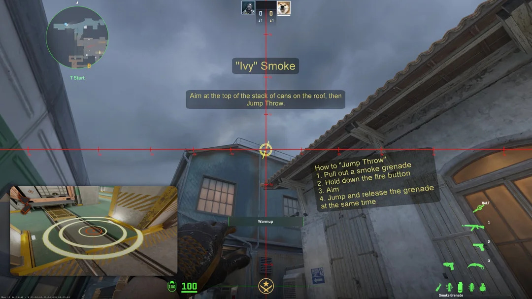 New CS2 Train remake basic nades and callouts. Useful smokes, mollies, and flashes on new Train ...